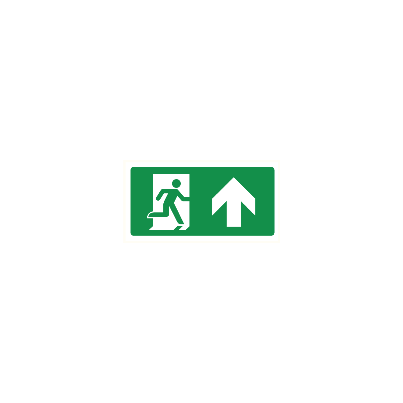 Pictogram sign Emergency Exit Up 300 x 150 mm | ESE International