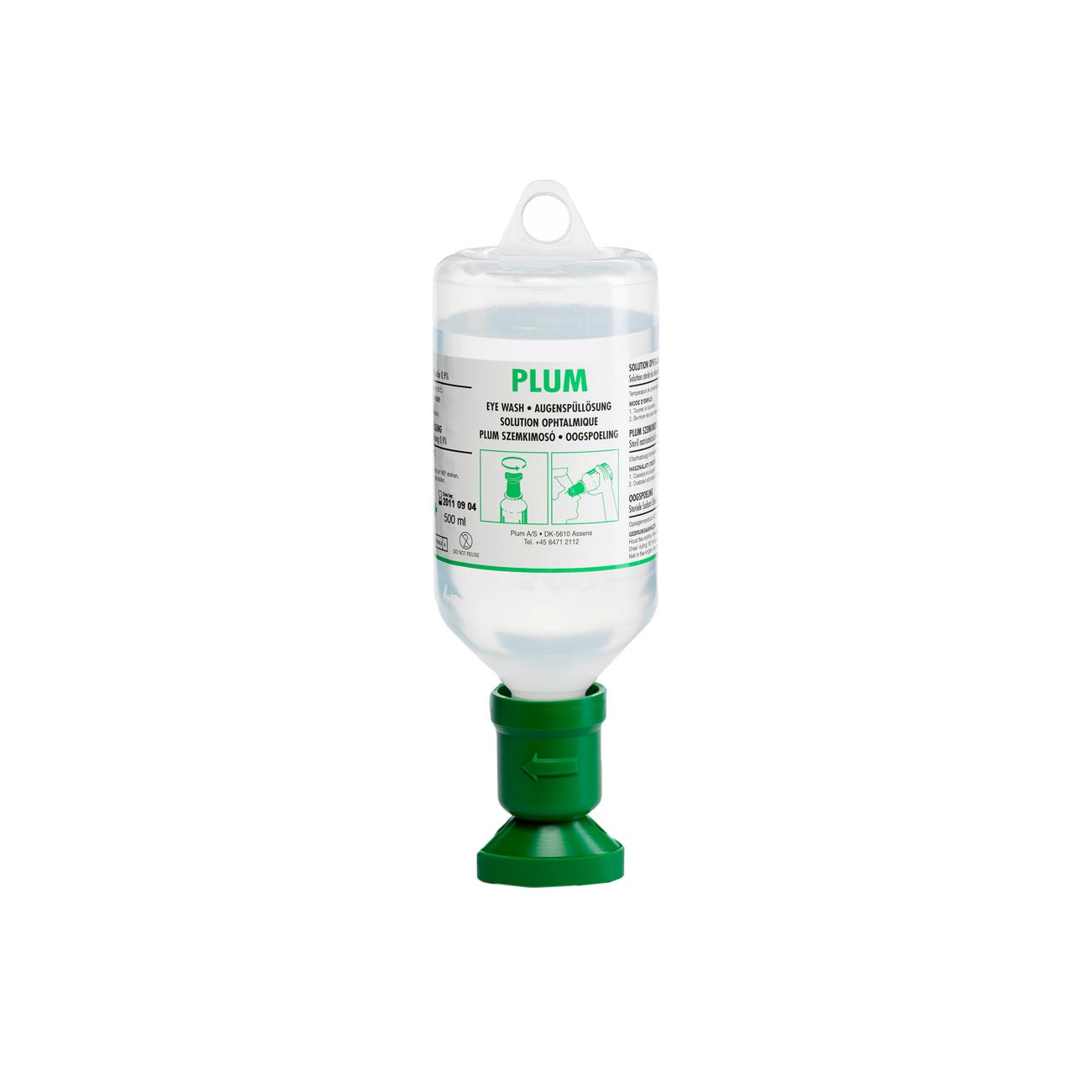 Plum eye wash bottle 500 ml (incl. eye bath) | ESE International
